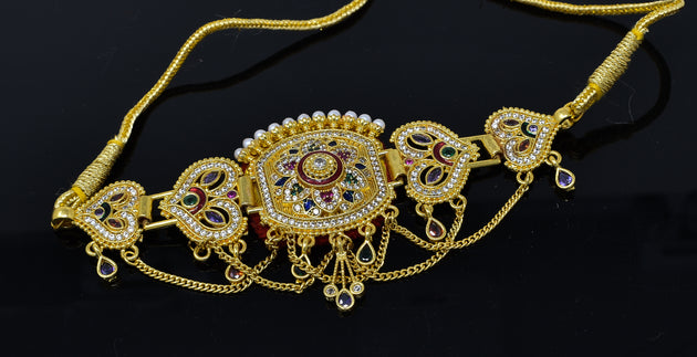 Floral Design AD Bhujband Armlet for Women – Meira Jewellery