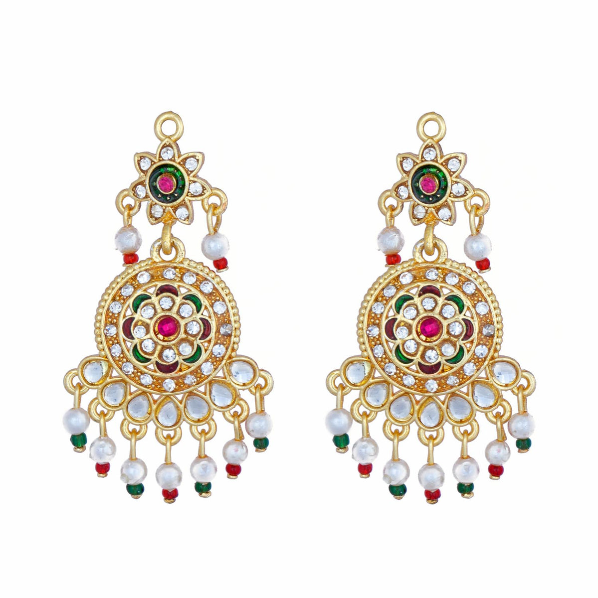 Ethnic Moti Chik Choker Set for Girls and women – Meira Jewellery