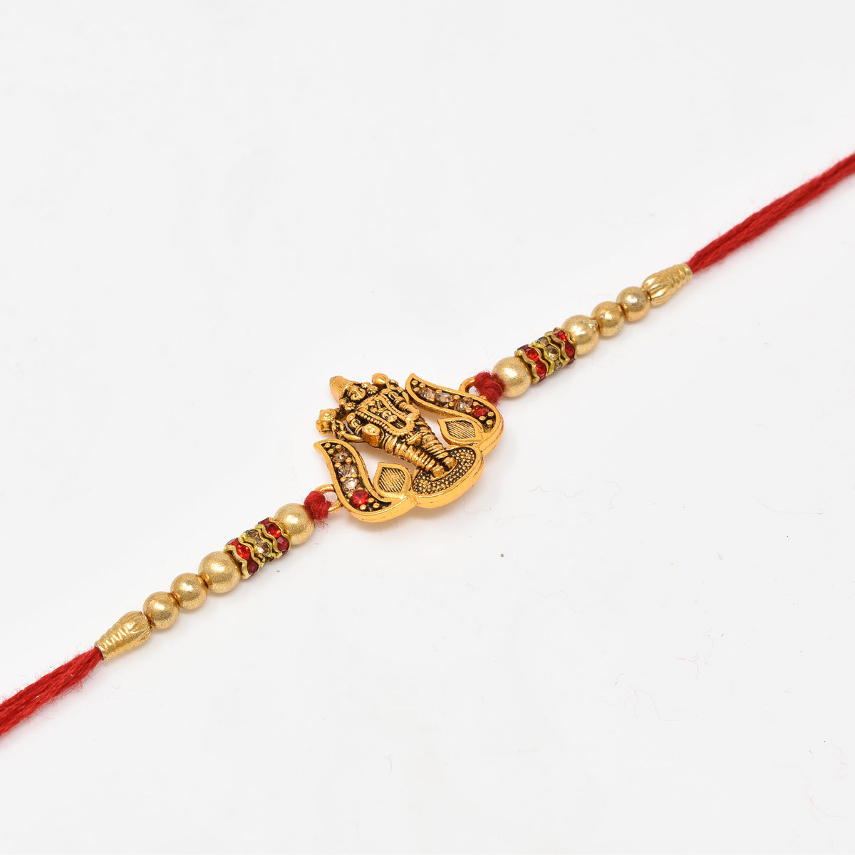 Tirupati Balaji Rakhi with Roli Chaval and Rakshabandhan Gift Card For ...