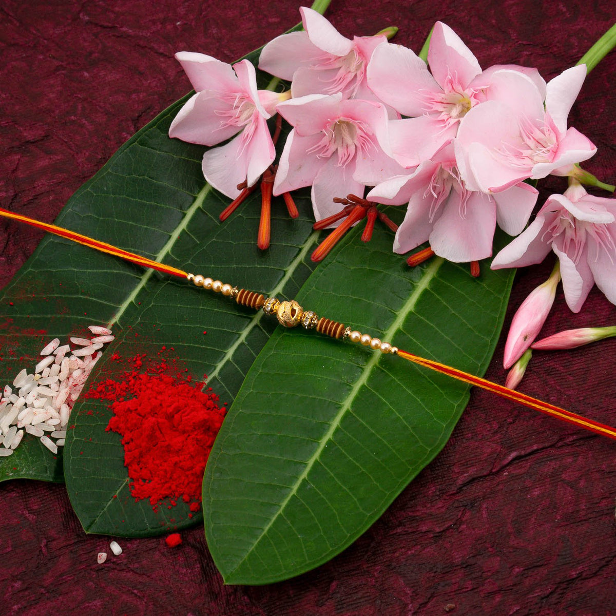 Sparkling Dora Rakhi Set of 4 with Roli Chawal and Raksha Bandhan Gree ...